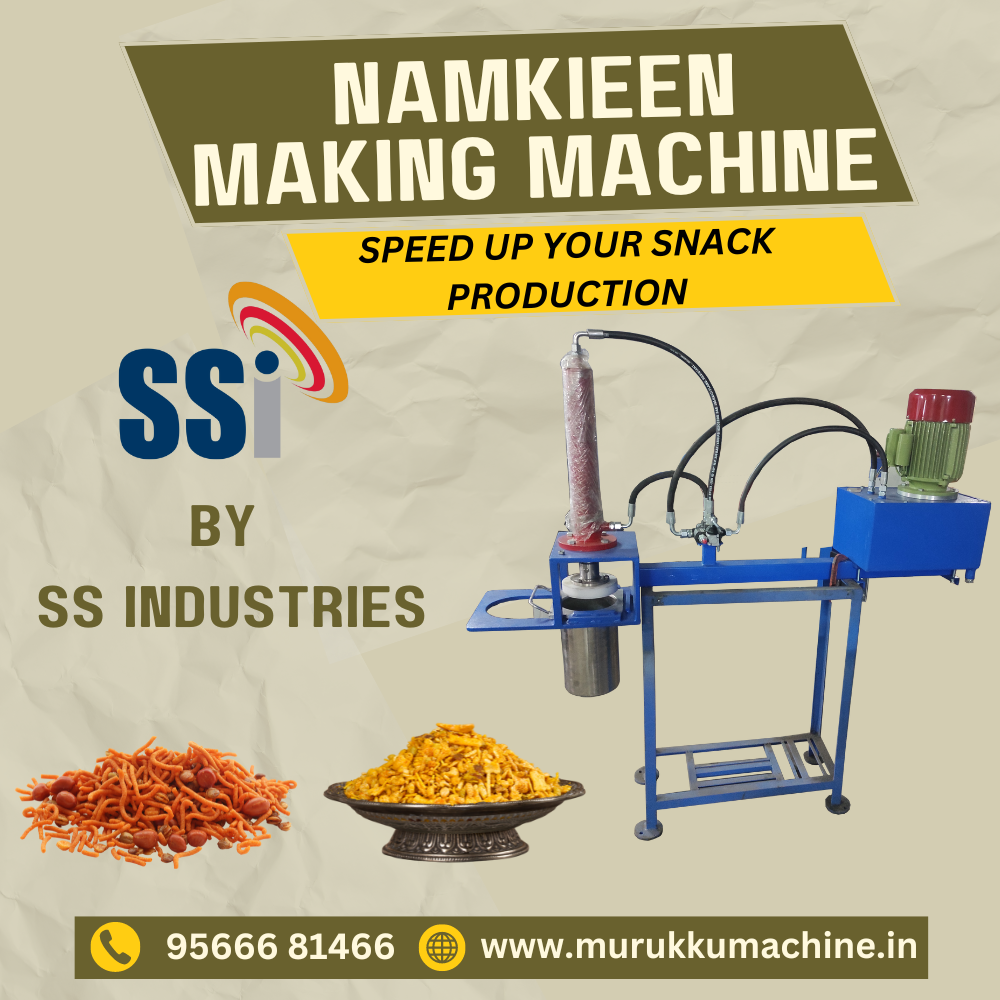 Best No.1 Namkeen Making Machine by SS Industries